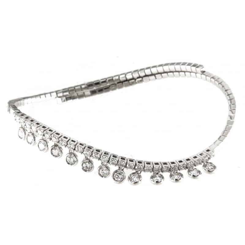Bracelet Verhoeven Or Blanc et Diamants | Verhoeven