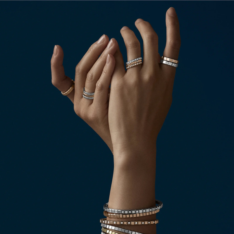 Alliance Chopard ICE CUBE Or Blanc | Verhoeven