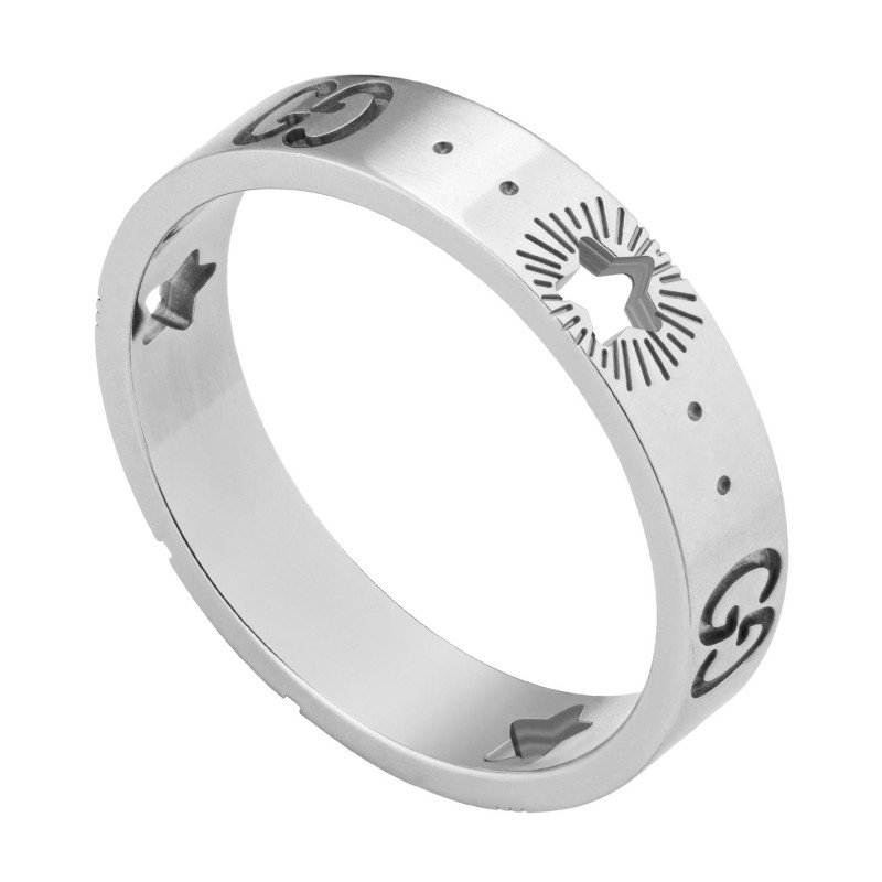 Bague Gucci Icon or blanc | Verhoeven