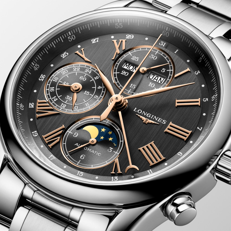 Montre Longines Master Collection Chrono Moonphase | Verhoeven